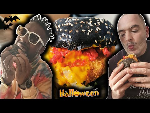 DEGUSTATION D'UN BURGER BIEN SPICY BIEN CROUSTI !