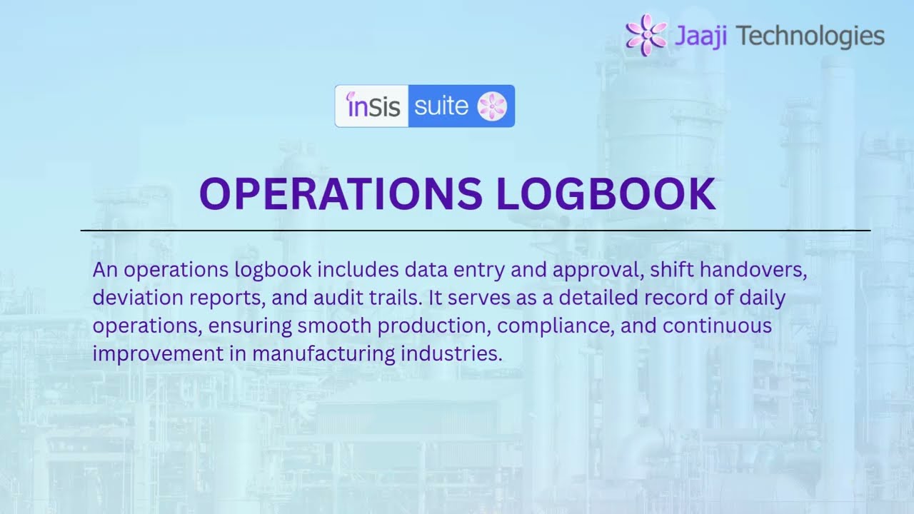 Operations Logbook Mobile App