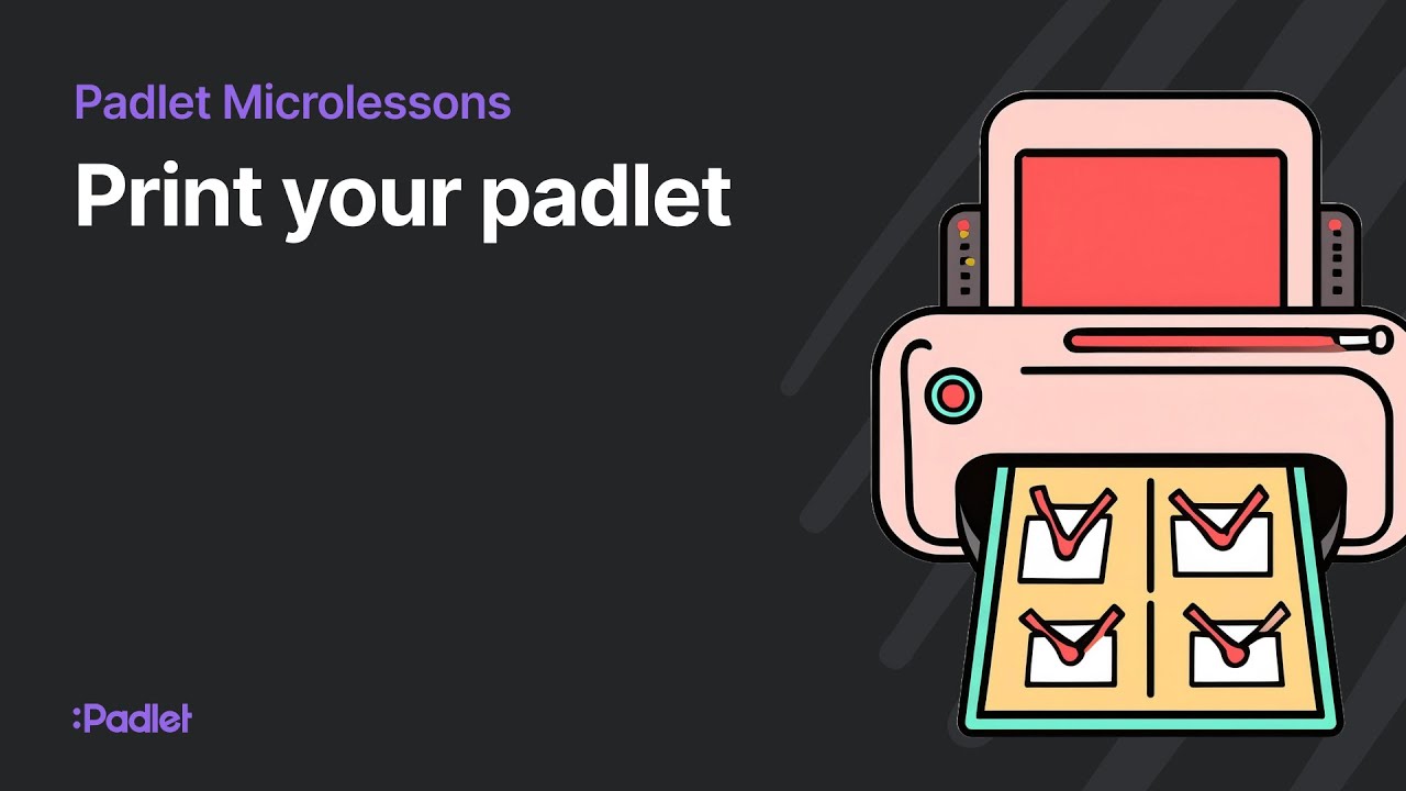 Print your padlet