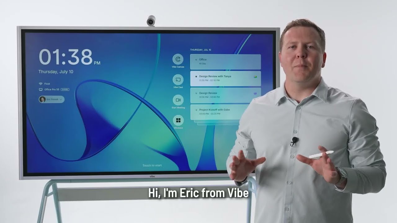Meet Vibe S1 Pro: Interactive Whiteboard for AEC Teams (Windows OS Built-In)
