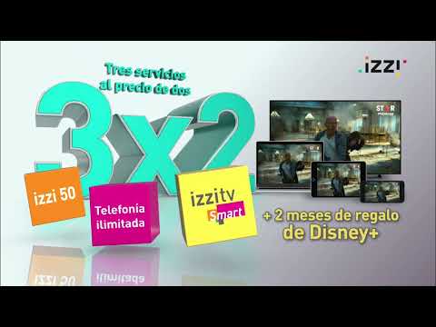 ¡Con izzi tienes 3 servicios al precio de 2!