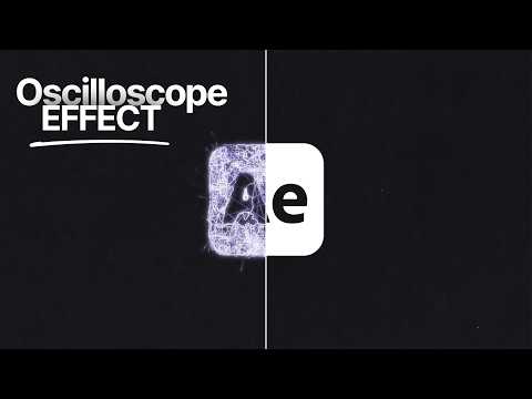 AMAZING Logo Animation | OSCI RENDER AND AFTER EFFECTS TUTORIAL