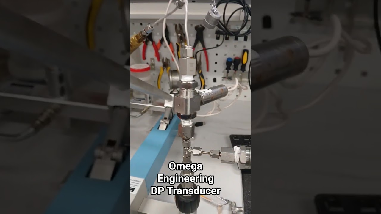 how to setup the DP transducer from Omega Engineering