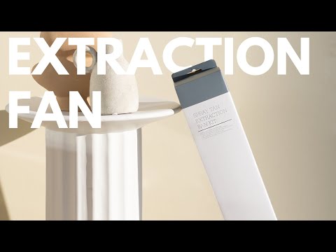 Spray Tan Extraction Fan Kit