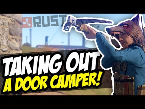 Steam Community :: Video :: TAKING OUT A DOOR CAMPER - Rust Solo Survival
