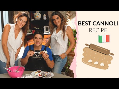 MAKING CANNOLI'S WITH SICILIAN MOMMA'S | BEST CANNOLI RECIPE IN ITALY