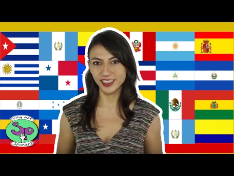 Spanish vocabulary || Nationalities - nacionalidades 1