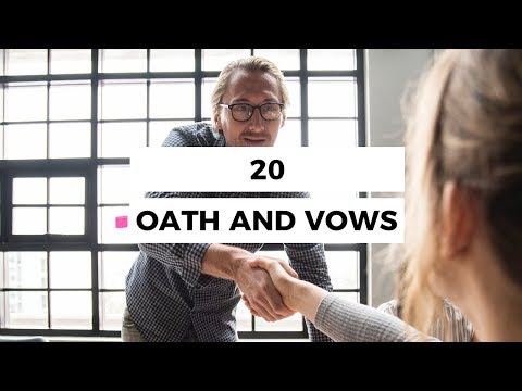 Bible Study Bootcamp Episode #25 - Oaths and Vows (Lesson 20)