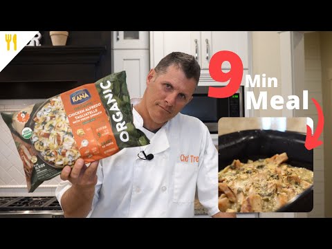 Rana Organic Chicken Alfrado Tagliatelle With Spinach | Chef Dawg