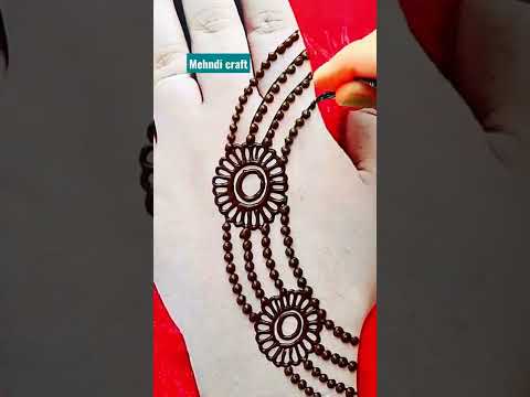 #6 Eid Special Easy and Beautiful Henna Mehndi Design For kids #shorts #short #mehndi