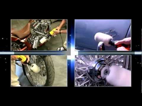 How to polish & buff in tight spaces with the air-filled Bike & Car Buffer SB1500