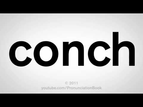 How To Pronounce Conch