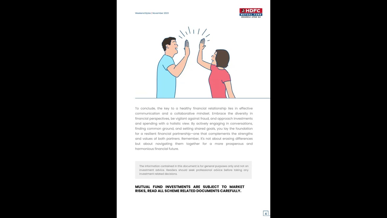Weekend Bytes   HDFC   Navigating Financial Conversations with your Spouse