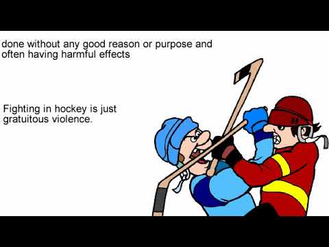 gratuitous meaning | Vocabulary for Kids | Children's Dictionary | Learn English Vocabulary