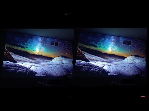 4k Projector VS. 1080p Projector -- Can you see a difference?