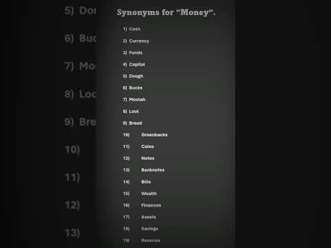 #ielts #synonyms #for "Money"#ielts made easy #ielts exams