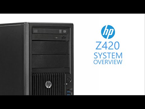 HP Z420 Workstation Overview
