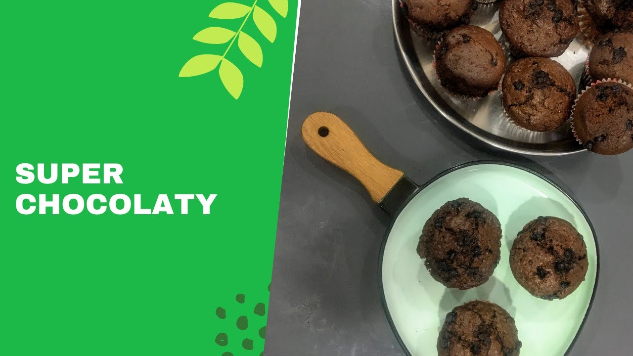 Bakery Style Double Chocolate Chip Muffins|How to make BIG bakery style muffins|Ashiya's kitchen #93