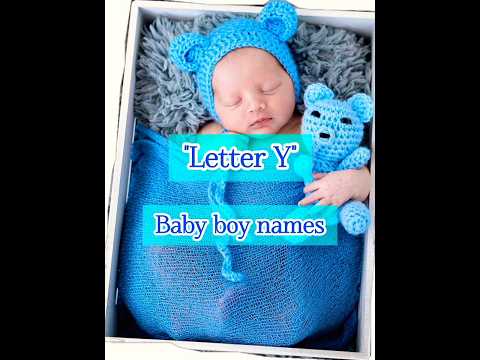 Letter Y baby boy namesπ§π#shorts