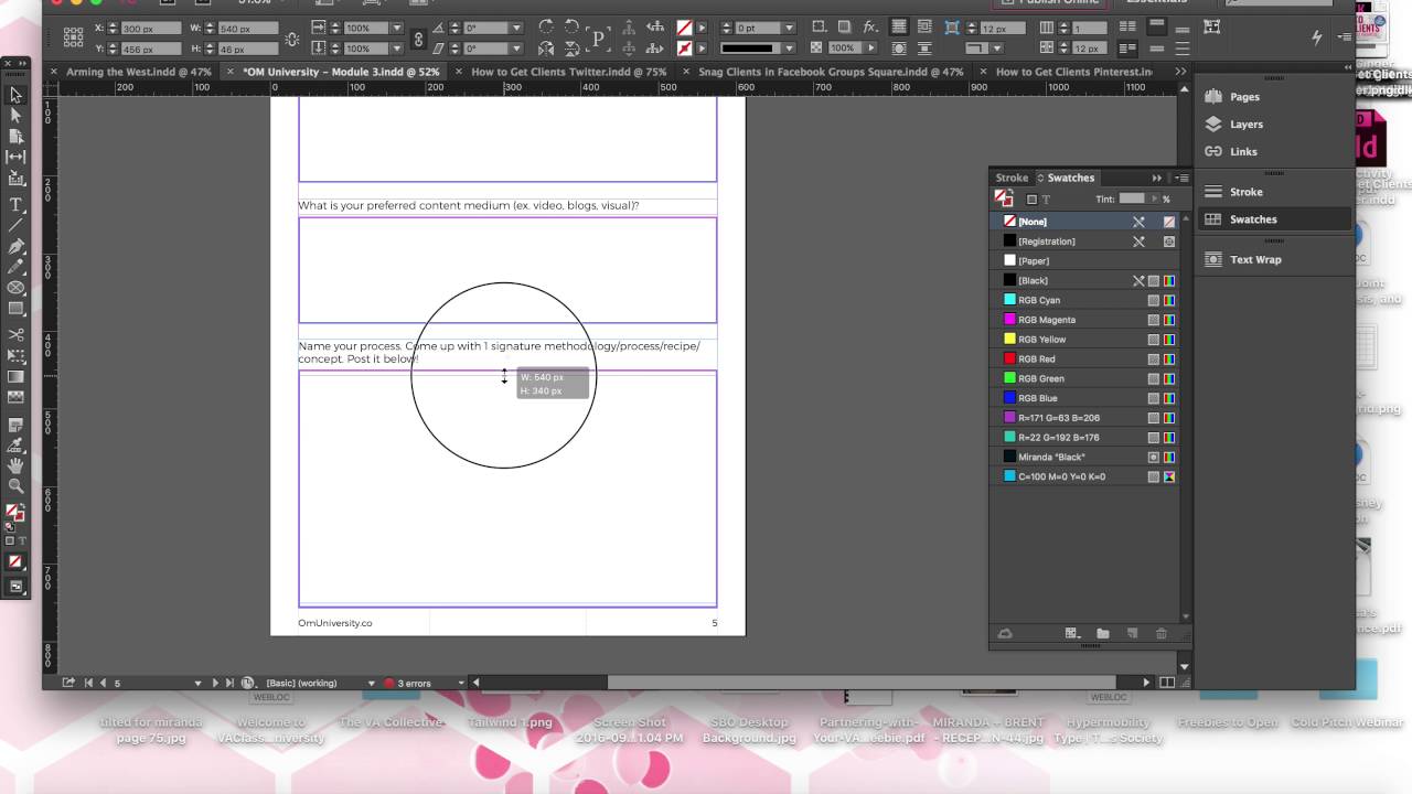 Better Way to Create Workbook Text Boxes in InDesign