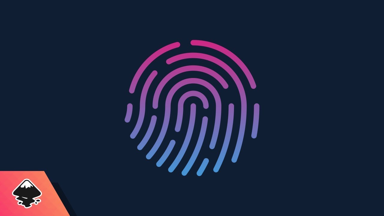 Inkscape Tutorial: Vector Fingerprint Logo