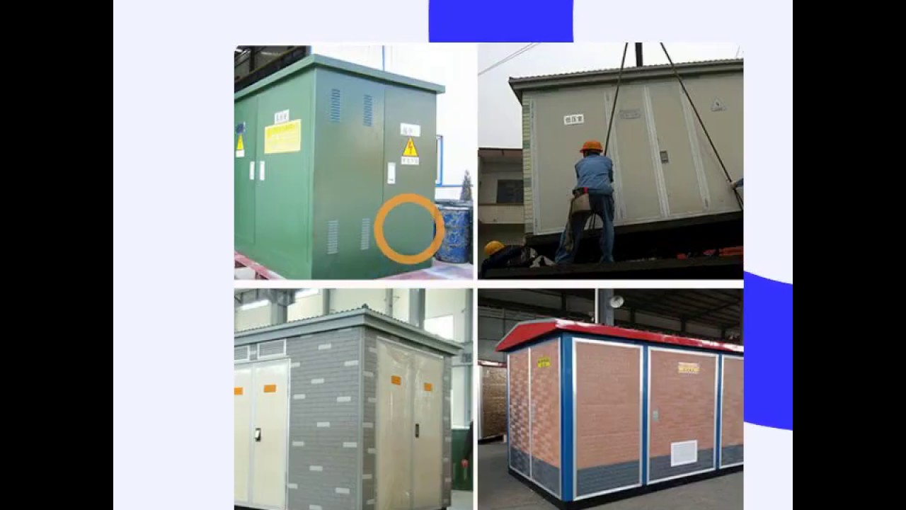 prefabricated european box type substation