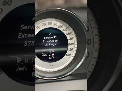How to Reset Service A, Service B #mercedes #cclass #eclass #sclass #ml #benz #short #reset #fyp