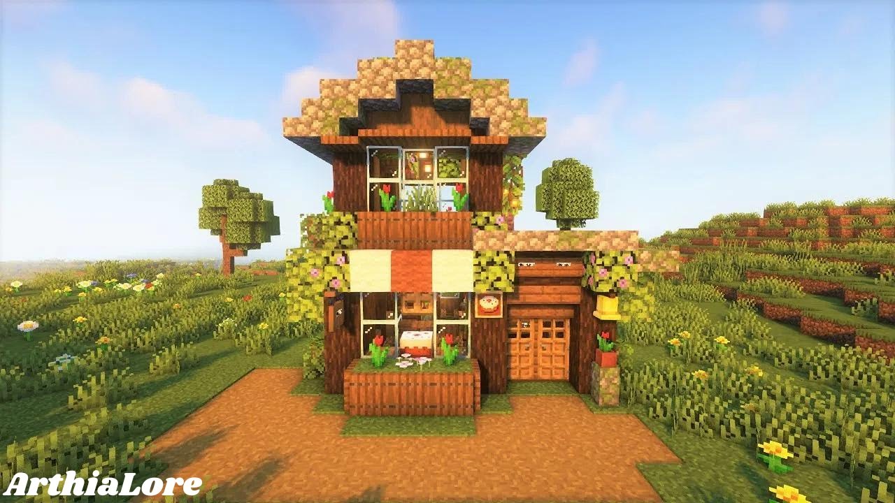 Minecraft | How to Build a Simple Bakery #2 | 1.20.1
