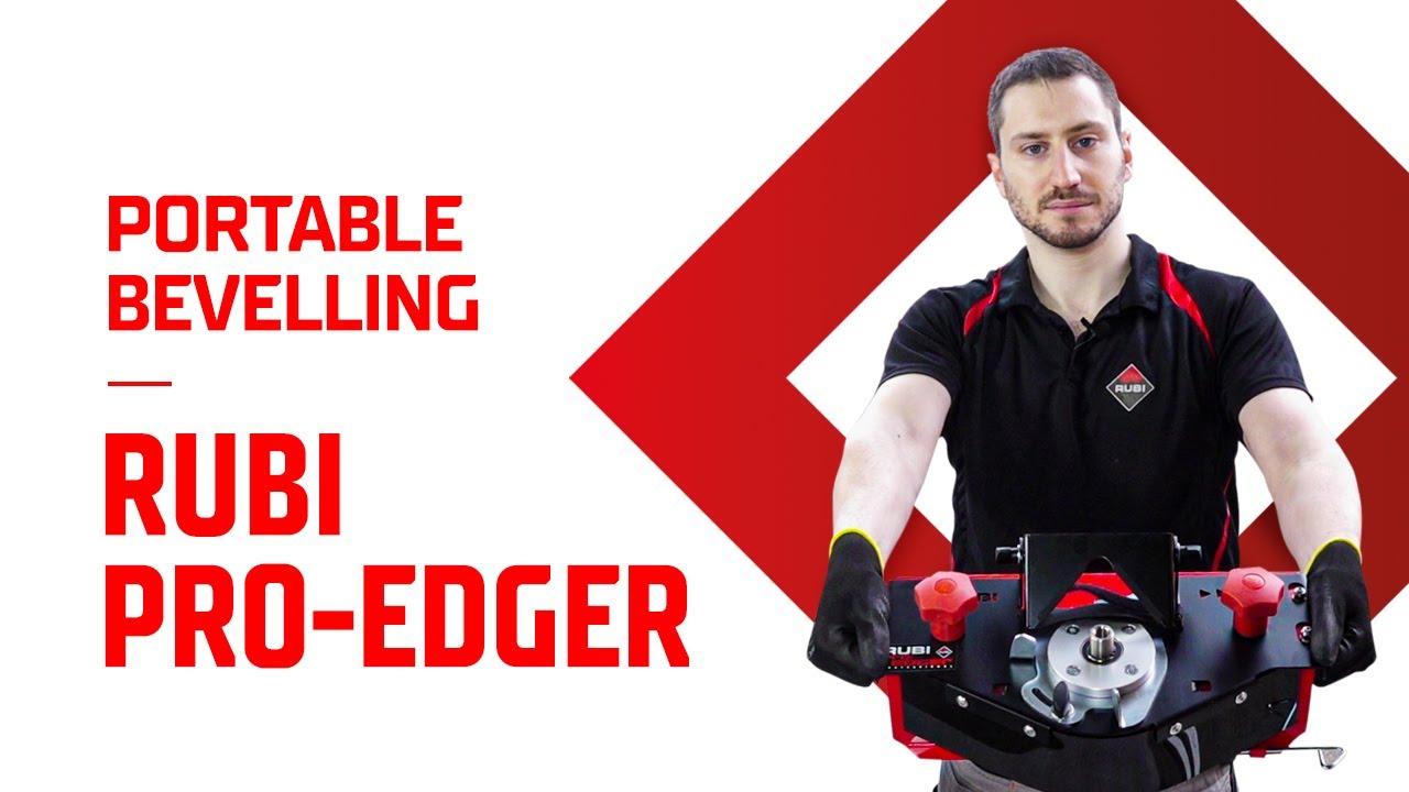 RUBI PRO EDGER, The Best Way to Bevel Natural Stone