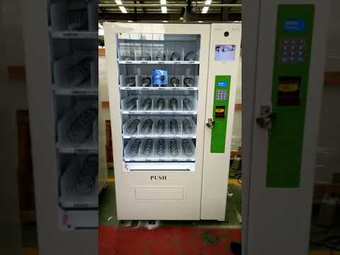 Non refrigerated cheap price vending machine for book snacks T shirt