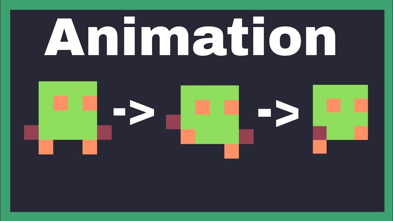 How To Animate and Draw Pixel Art (8x8)