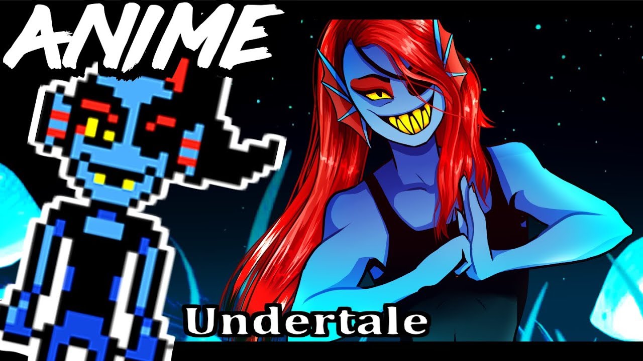 Undertale ANIME! Undyne, Alphys & Flowey ART CHALLENGE