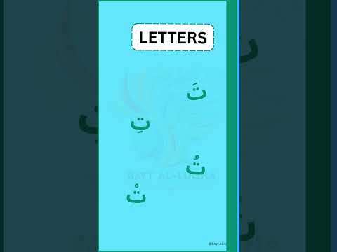 One Letter, Four Sounds - Groupe one | From Alif to Ya, Alphabet Mastery the series