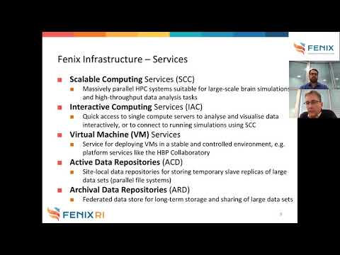 1st Fenix Research Infrastructure webinar: HPC and Cloud Infrastructure for Neuroscientists