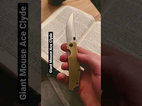 Such a good little blade! #shorts #edccommunity #edc #giantmouse #clyde
