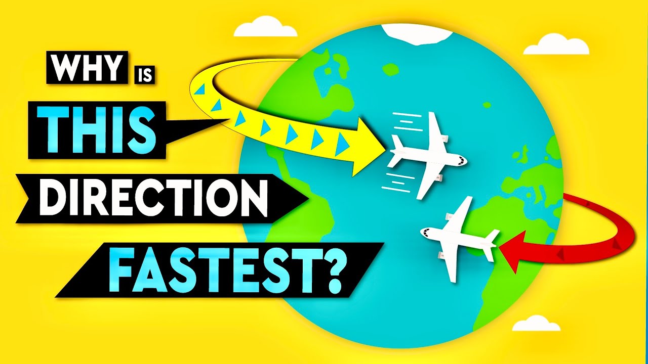 Can You Fly Faster in One Direction Around the Earth than the Other? DEBUNKED