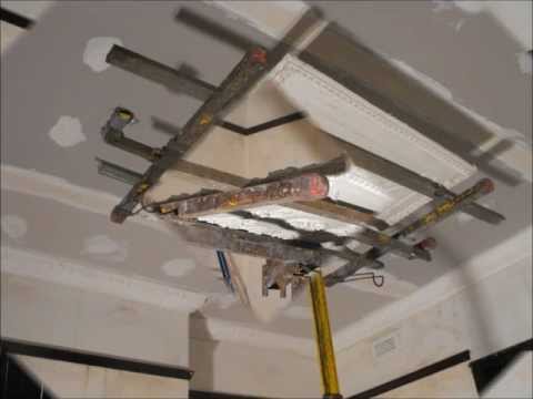 Plastering Ceiling Rose Installation & Strapping - Hawthorn Plaster Repairs