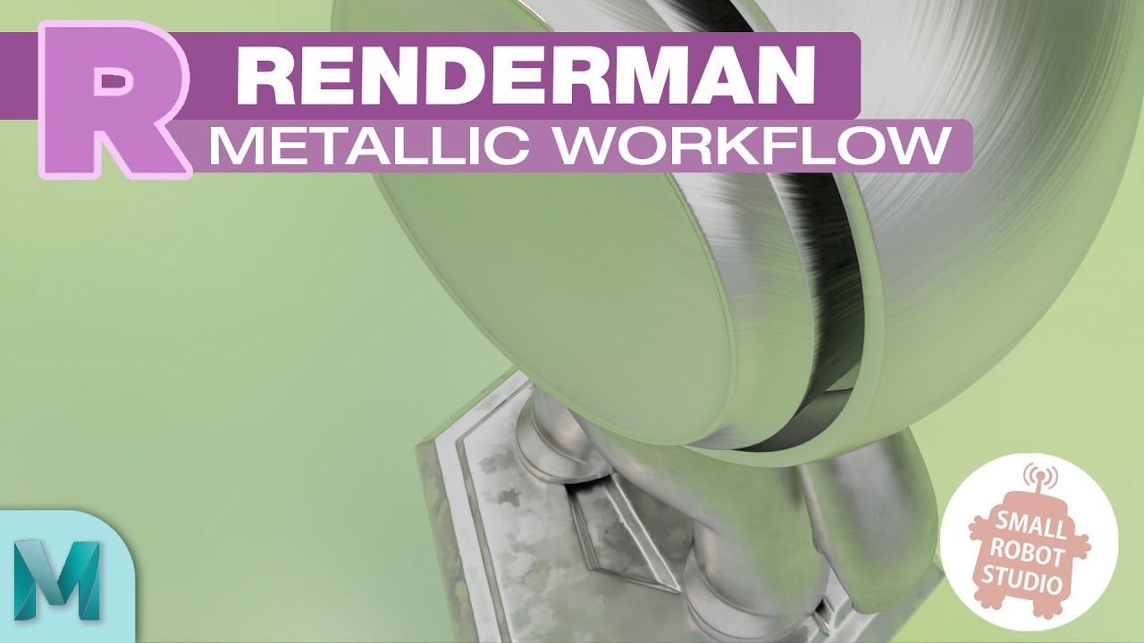 Renderman 24 Metallic Workflow Tutorial