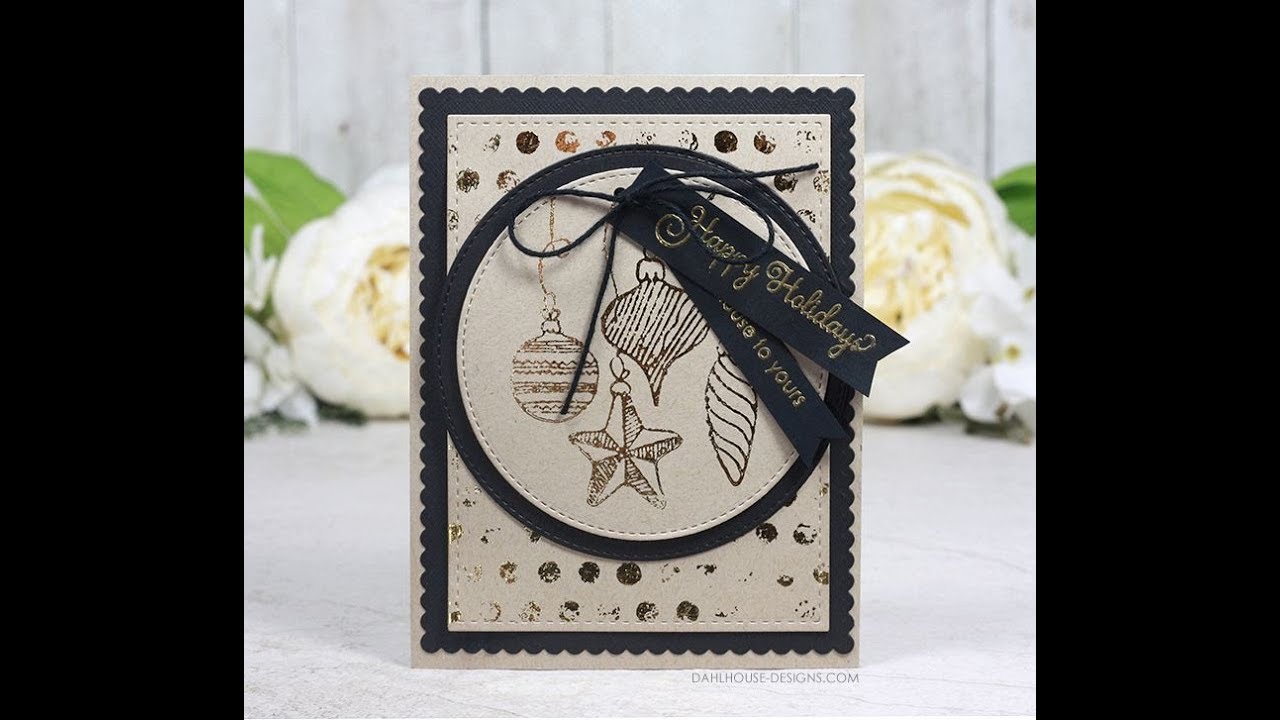 Unity Quick Tip: Foiling Stamped Images- Holiday Edition
