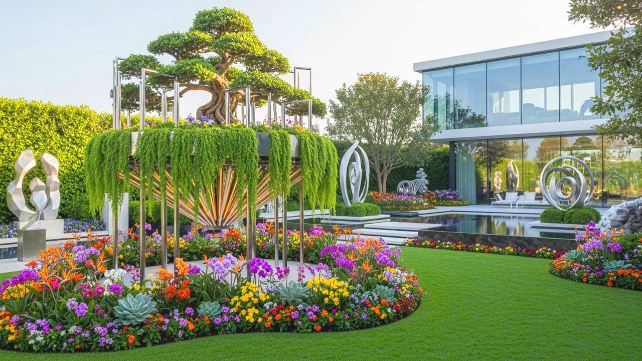 Inside a Billionaire’s Luxury Garden Estate | World’s Most Beautiful Landscape Design Tour 2026