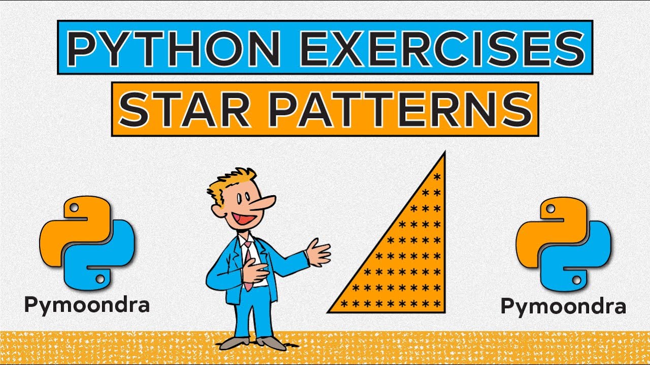 Python Exercises (beginner): Triangle Pattern programs in Python #2