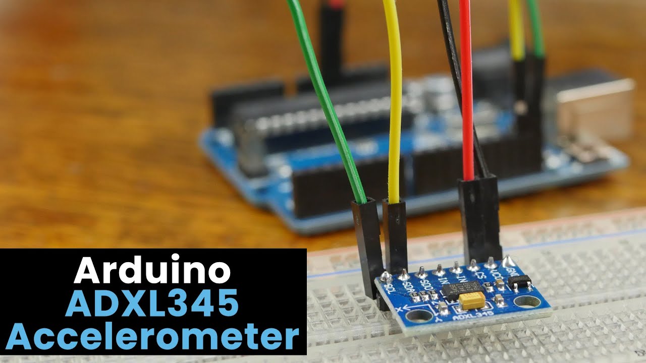Arduino Accelerometer using the ADXL345
