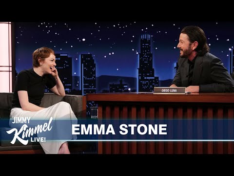 Emma Stone on Pedro Pascal Saving Her from a Bee, Her Fear of Hiccups & New Film Eddington