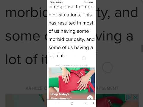 Morbid Curiosity