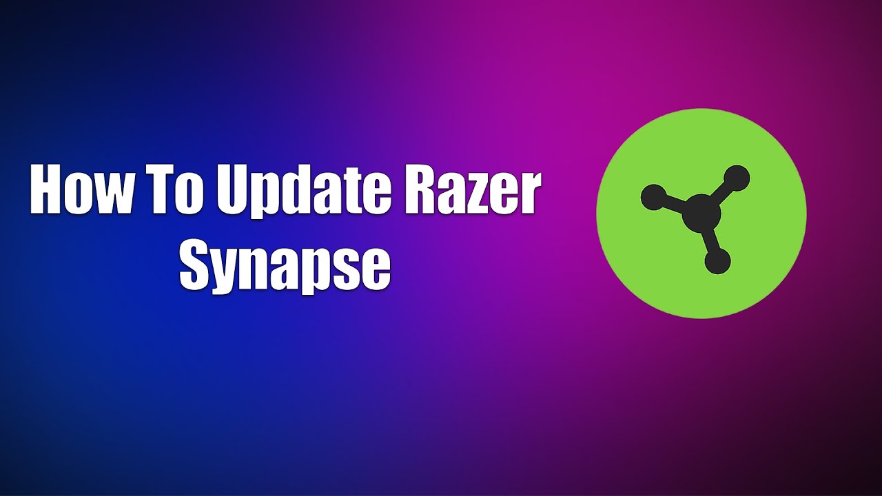 How To Update Razer Synapse