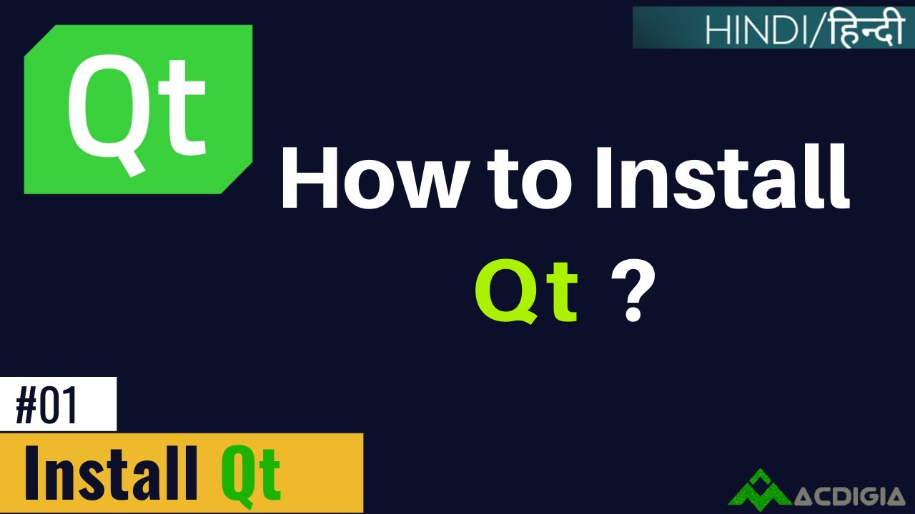Install Qt | How to Install Qt5? | Getting Started with Qt | (Qt C++ Tutorial #1)