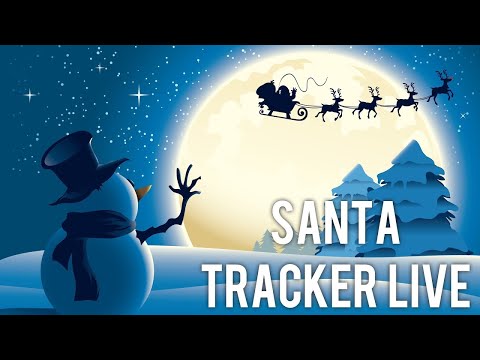 Santa Tracker Live - NORAD Santa Tracker Live Stream (With Music)