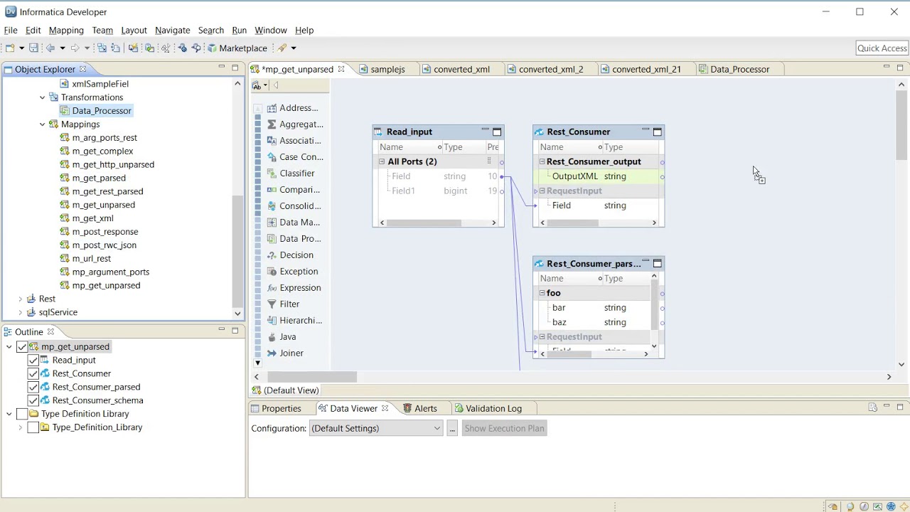 How To Parse JSON Response Using Data Processor