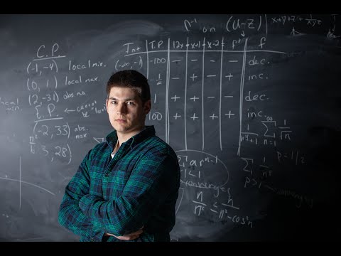 Graduate Student Robert McCloskey and Lehigh's Math Department