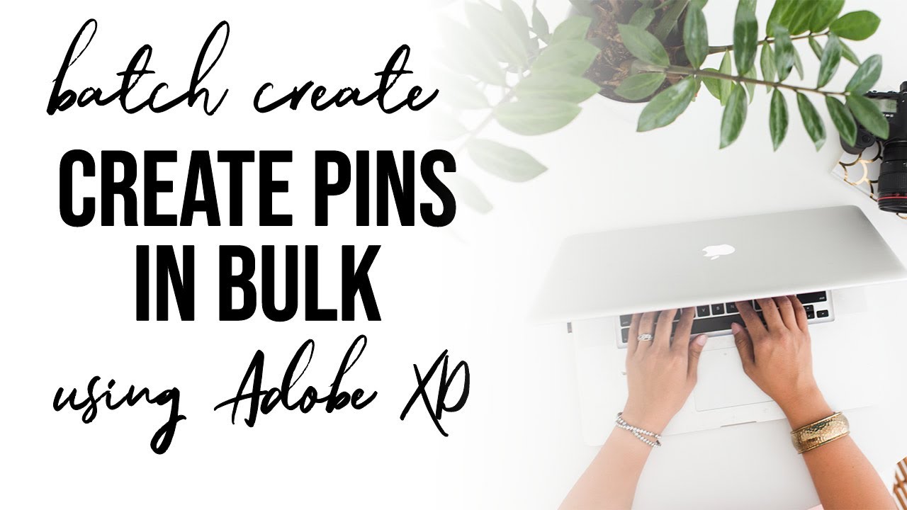 Create Pinterest Pins in BULK Fast and Quick Using Adobe XD